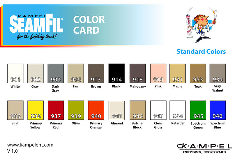 Kampel SeamFil HPL Laminate Repair/Filler, Maple (931), 1oz tube ...